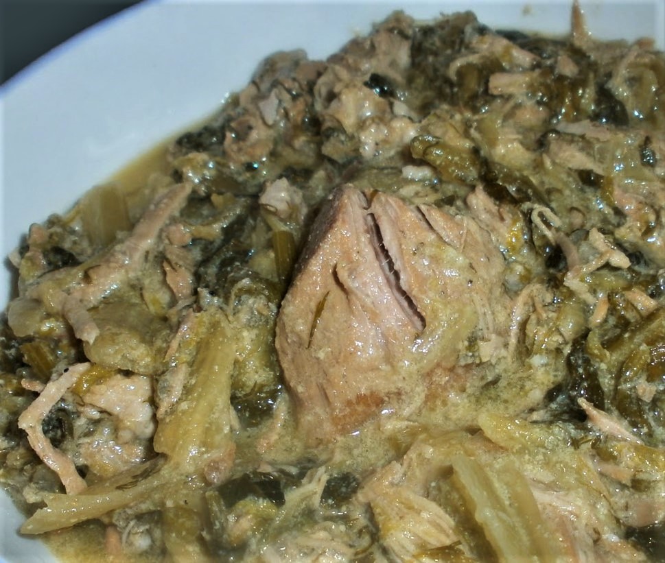 Sweet Almond Tree Lamb Fricassee Avgolemono A Greek Lamb Stew