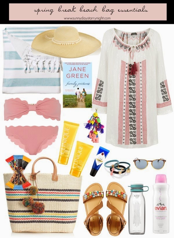 Spring Break Beach Bag Essentials |Sunny Days & Starry Nights