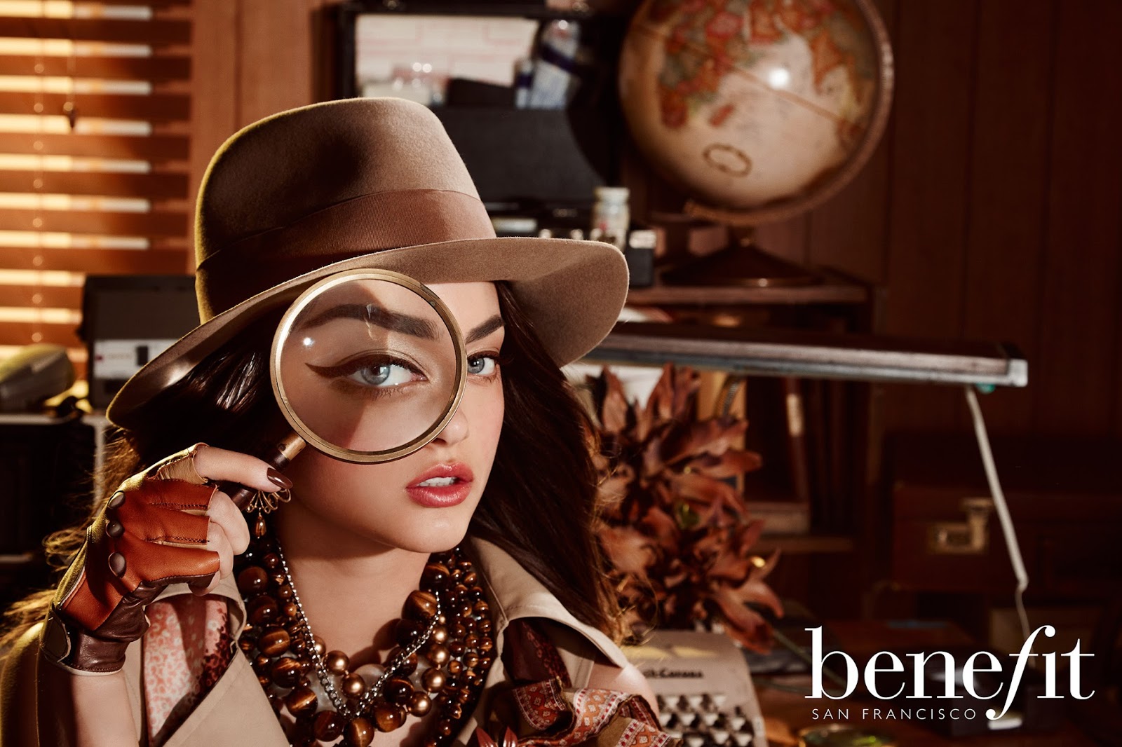 Benefit Cosmetics Advertising Campaign Featuring They're Real Eyeliners ...