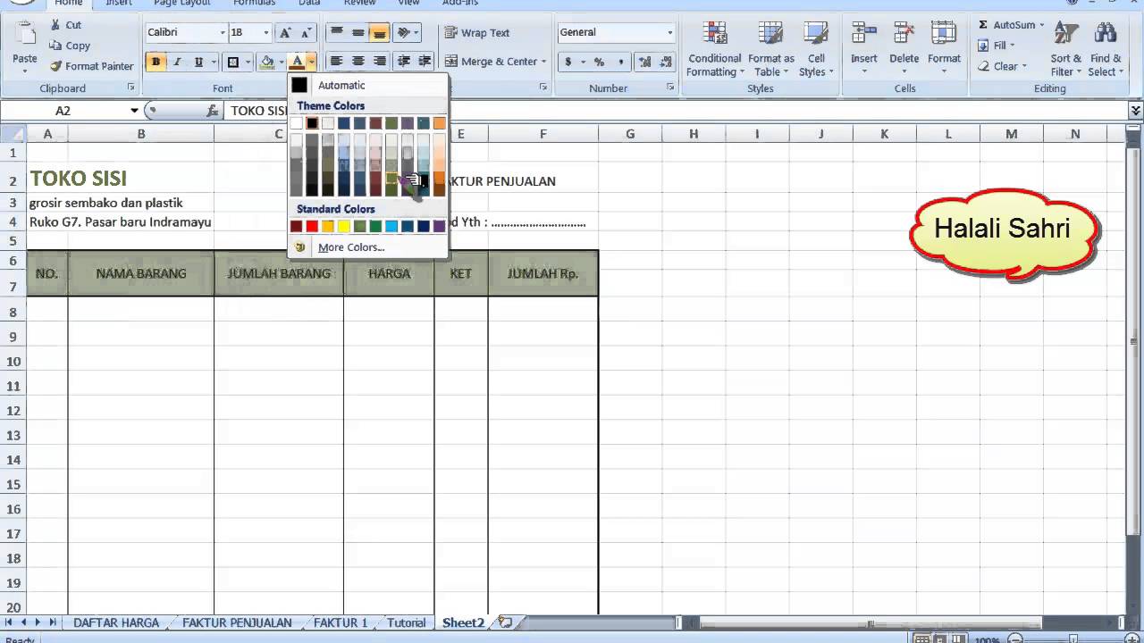 membuat database dengan excel - wood scribd indo