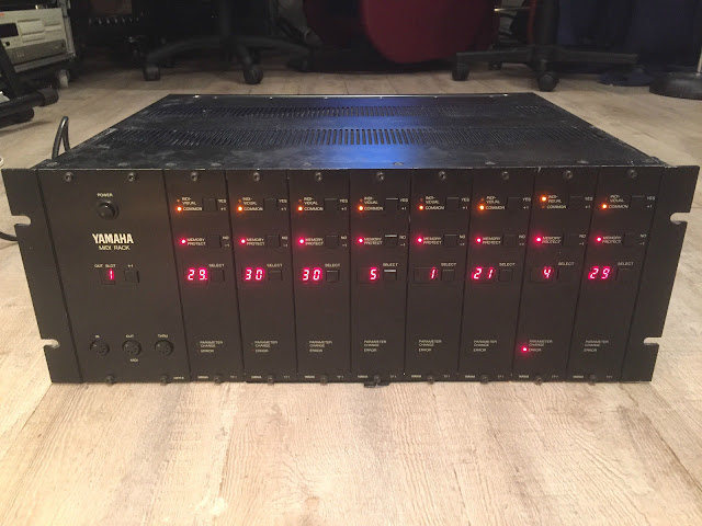 MATRIXSYNTH: Yamaha TX816 Vintage FM Synthesizer Module-8 DX7's in 1 ...