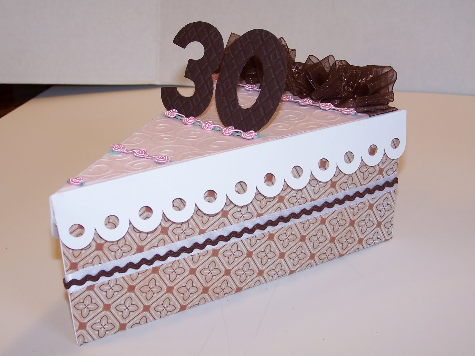 The Crafty Mermaid: Birthday Cake Box