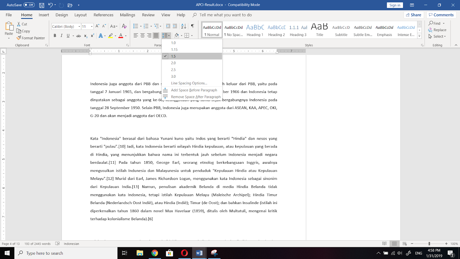Cara Mengedit Document Agar Menjadi Baik dan Benar.