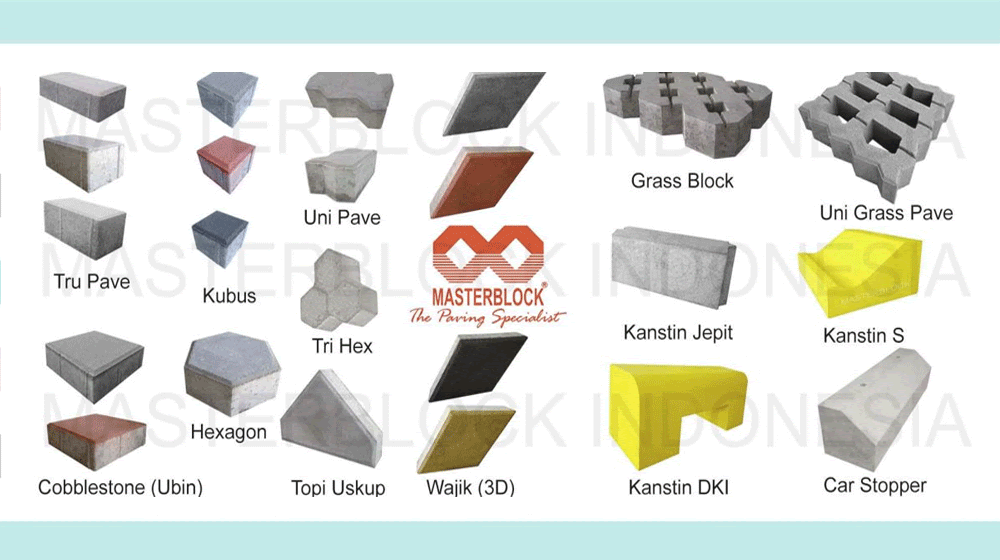 Inilah Harga Paving Block Per Meter Persegi Di Masterblock Indonesia