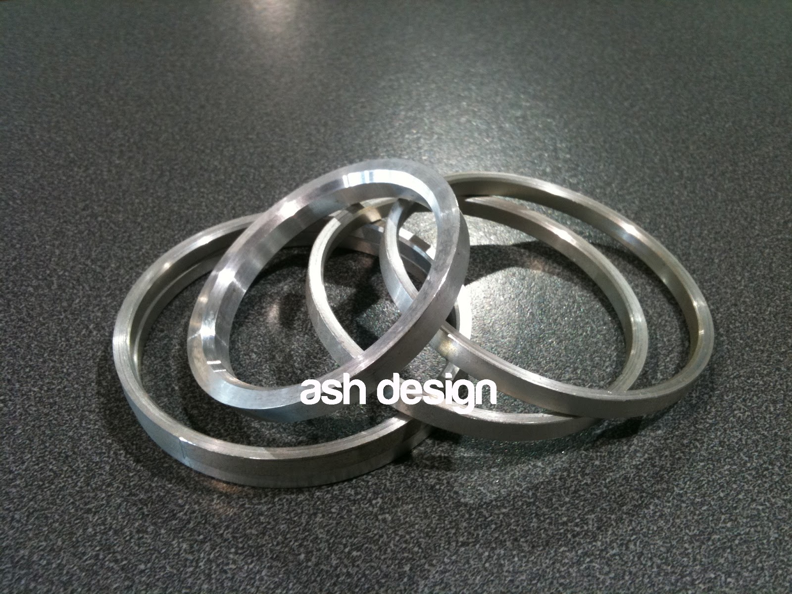 .: CUSTOM MADE ALUMINIUM SPIGOT RINGS