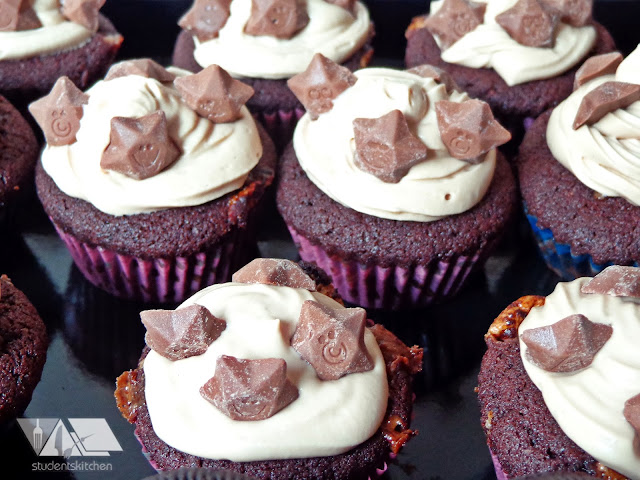 Students Kitchen: Milky way & magic stars cupcakes