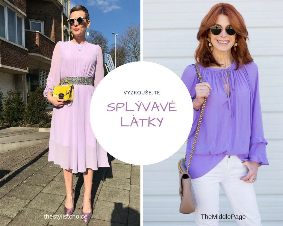 40+ Fialová barva a 5 tipů jak ji nosit