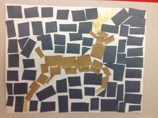Puddle Wonderful Learning: Elementary Activities: Christmas Mosaics