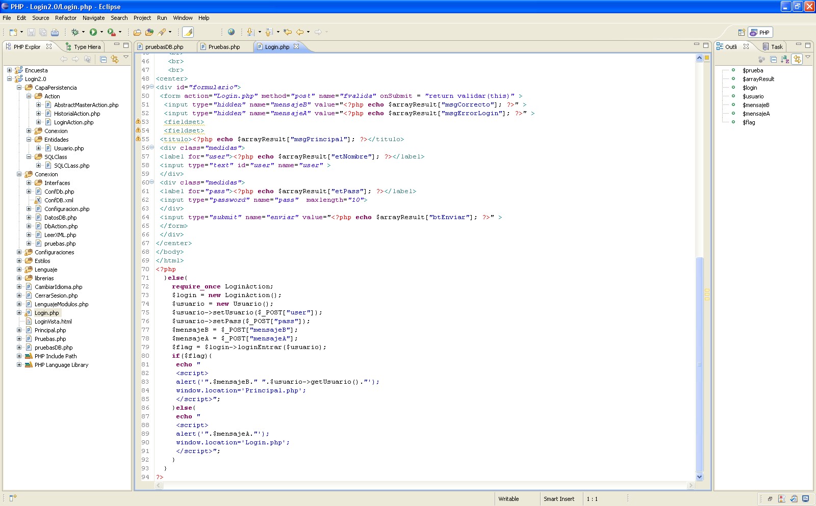 Vacil Mio y Bayuncadas: Creacion de Metodos para Clase Conexion PHP Vacil Mio y Bayuncadas: Creacion de Metodos para Clase Conexion PHP