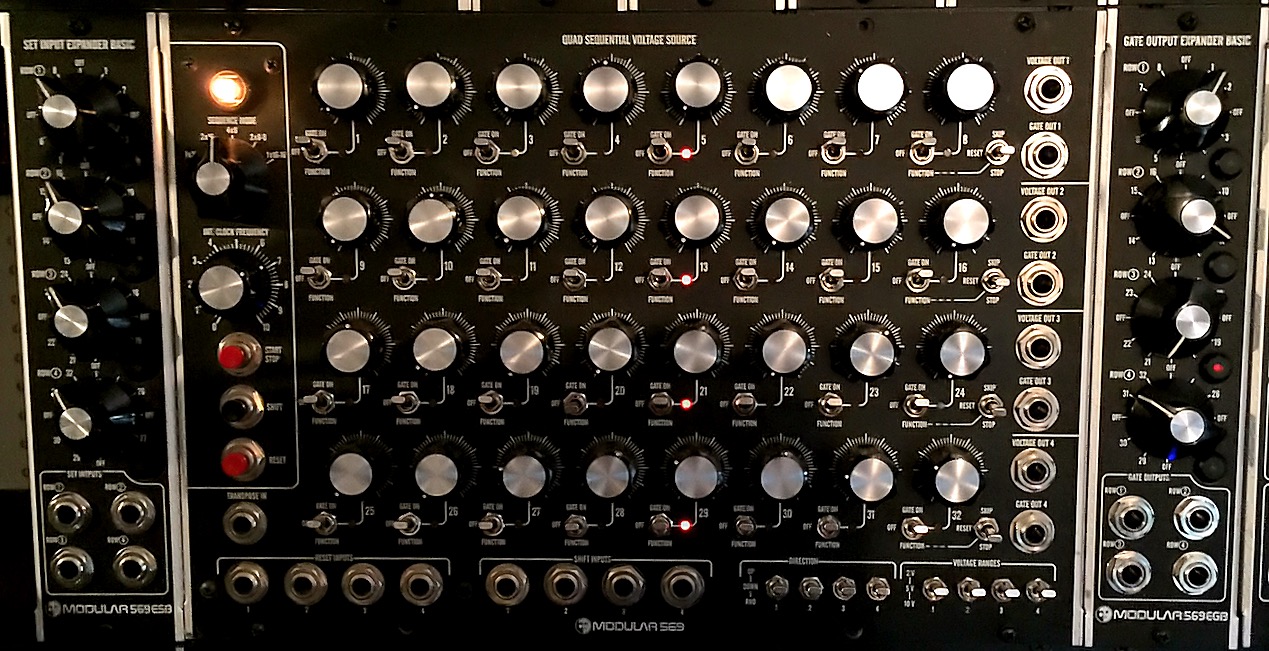 MATRIXSYNTH: New Moon Modular VC Multi Mode Filter M505 & Sequencer ...