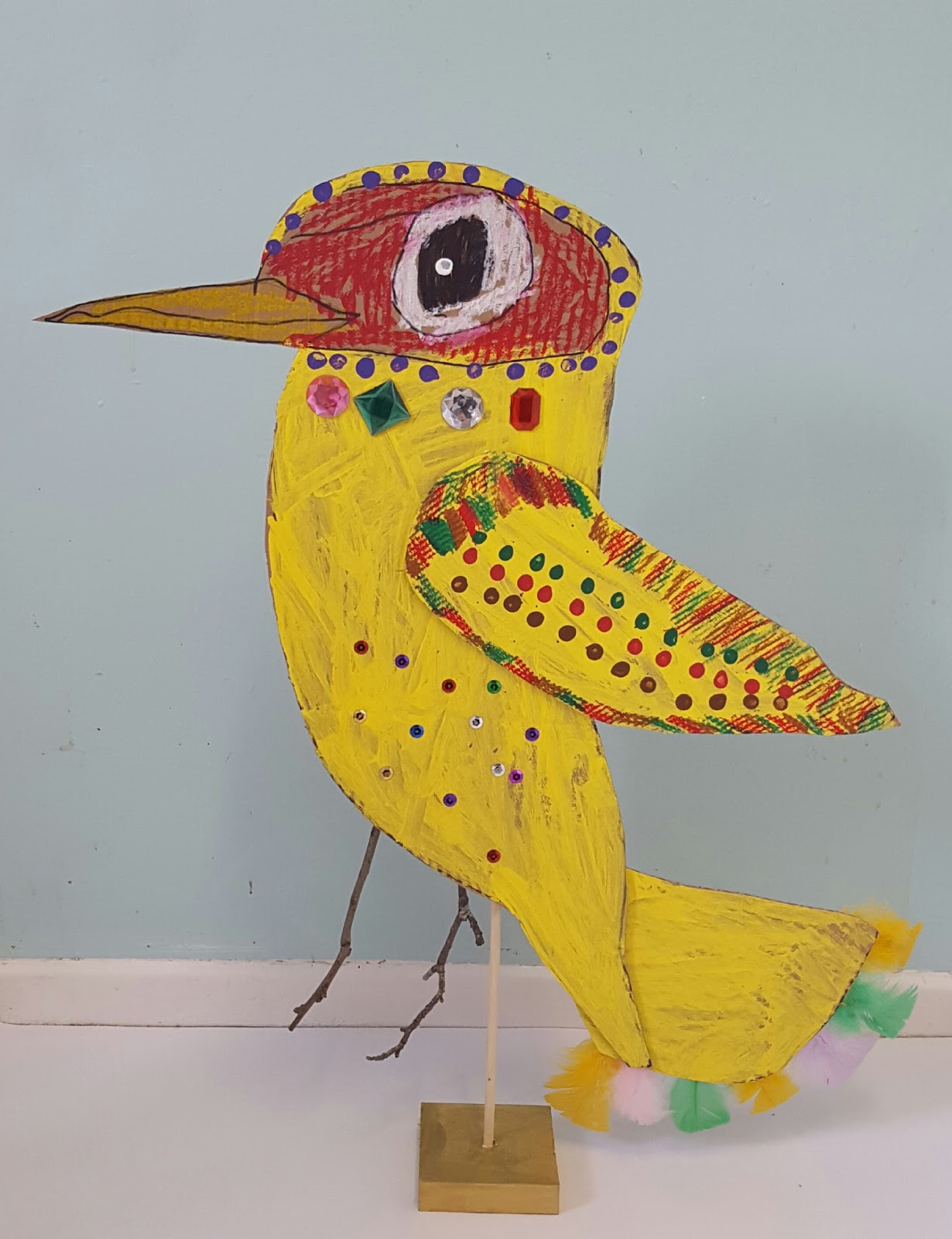 MaryMaking: Recycled Cardboard Birds