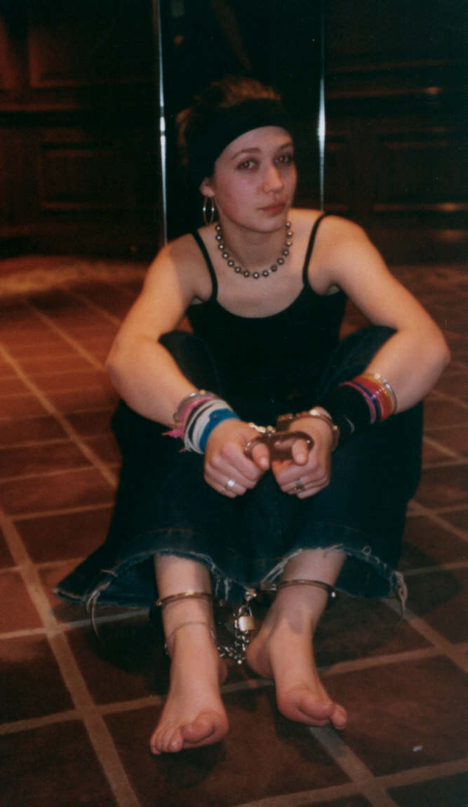 Amateur Tied Up Feet The Mousepad