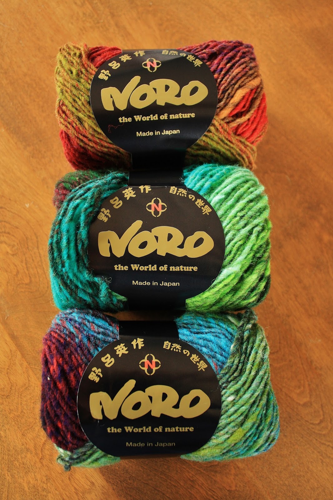 September Violets: Noro Yarn