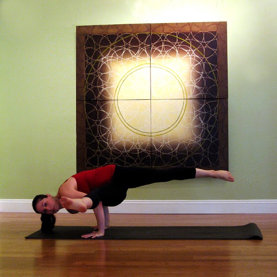 How to Master Scissor Legs Side Crow Pose - Yoga Posture 2014