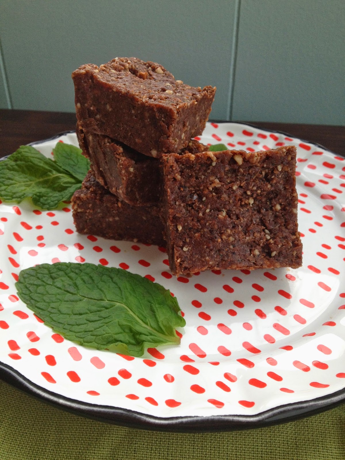 Fresh Mint and Cacao Energy Bites