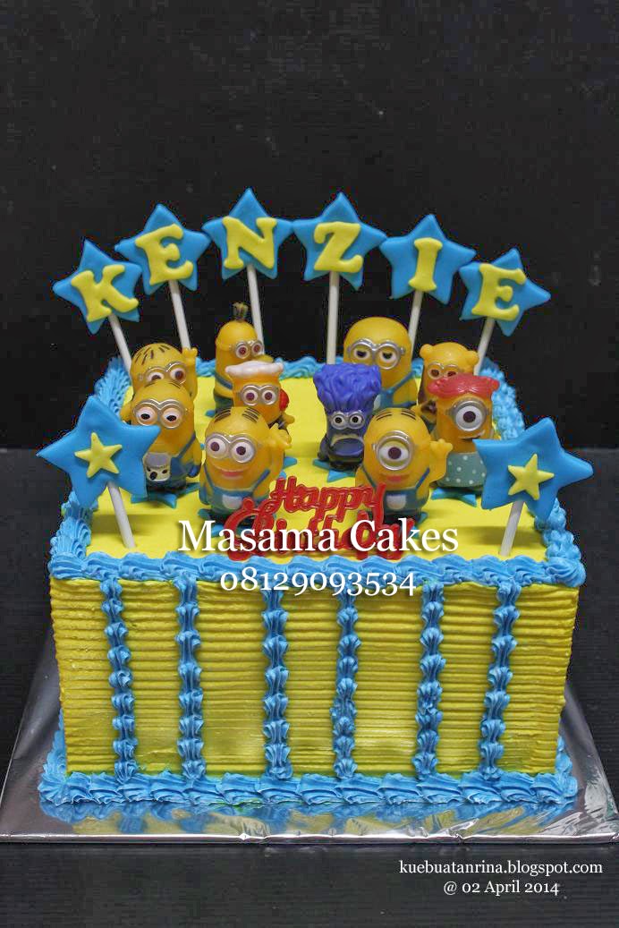 Masama Cakes: Minions Birthday Cake & Cupcake For Kenzie ....