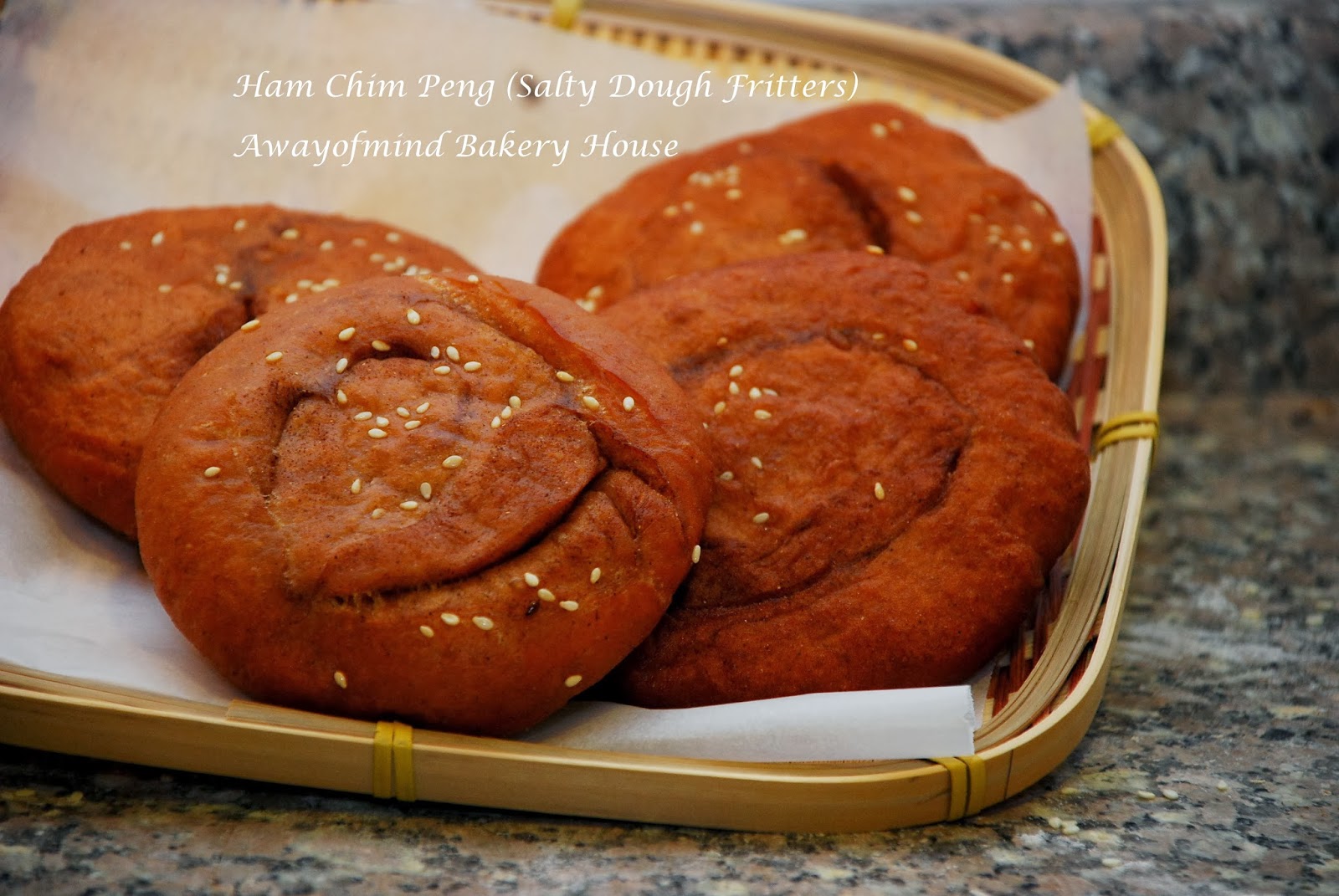 Awayofmind Bakery House: Ham Chim Peng (Salty Dough Fritters 咸煎饼)