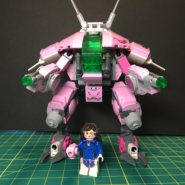 nerdy views: LEGO D.Va Build