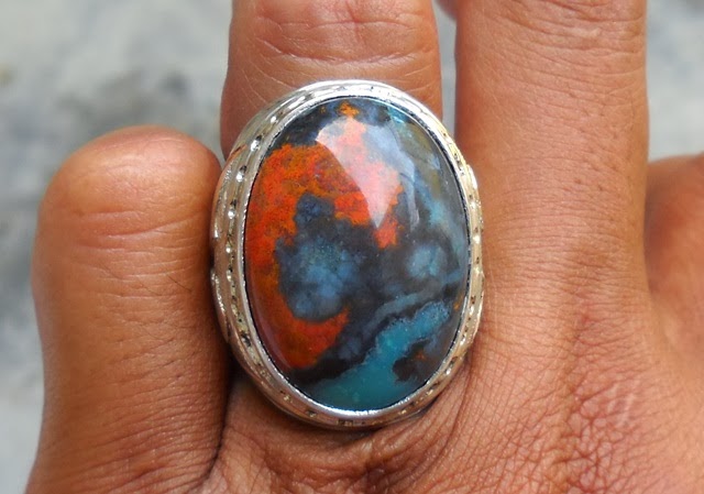 Lapak Batu Antik ( LBA ): BC105- SOLD- Batu Bacan Pancawarna - Antik ...