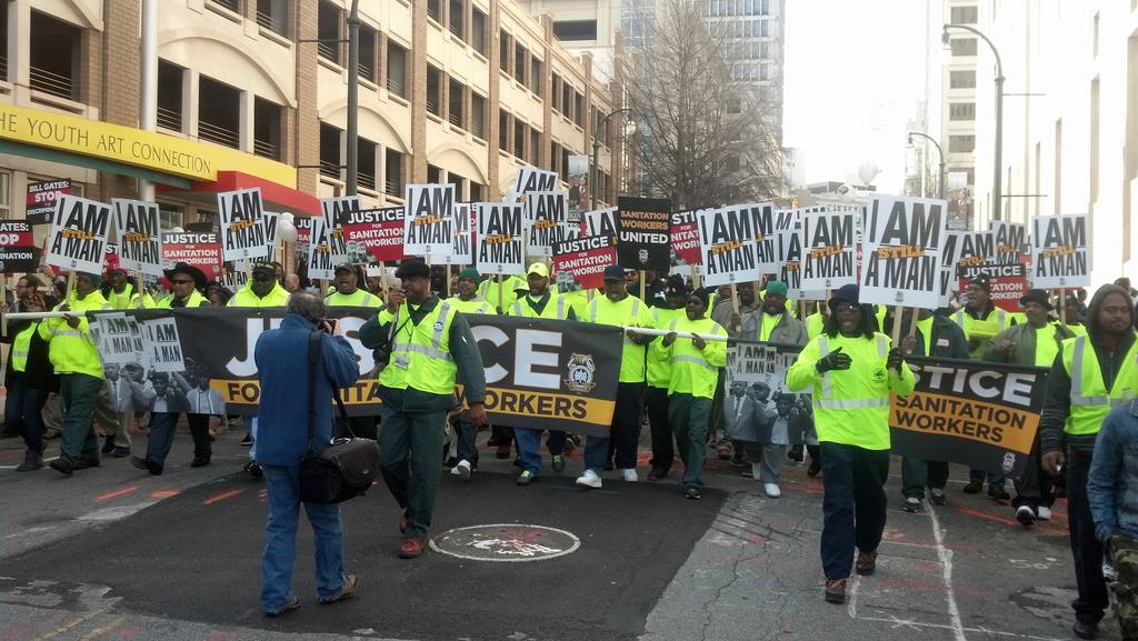 Teamster Nation: Memphis strike vets march to support Teamster ...