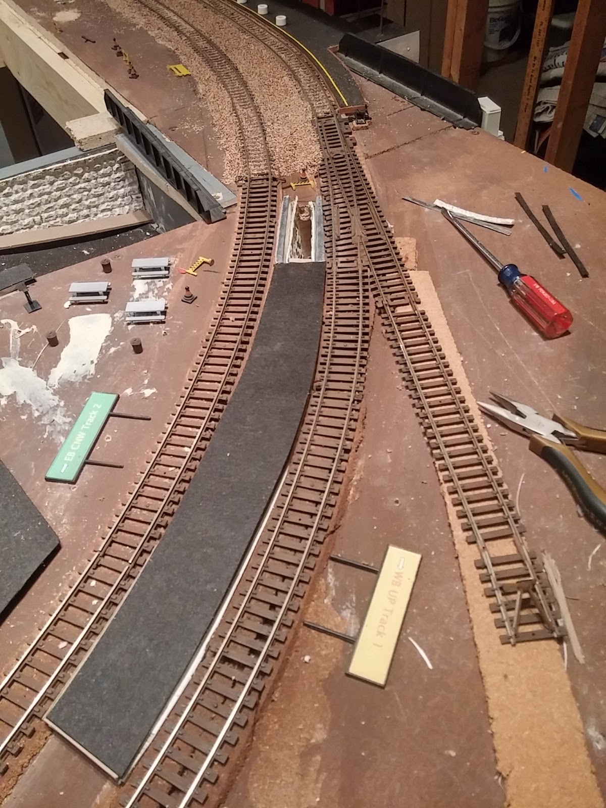 Basement Train Layout: Week 140