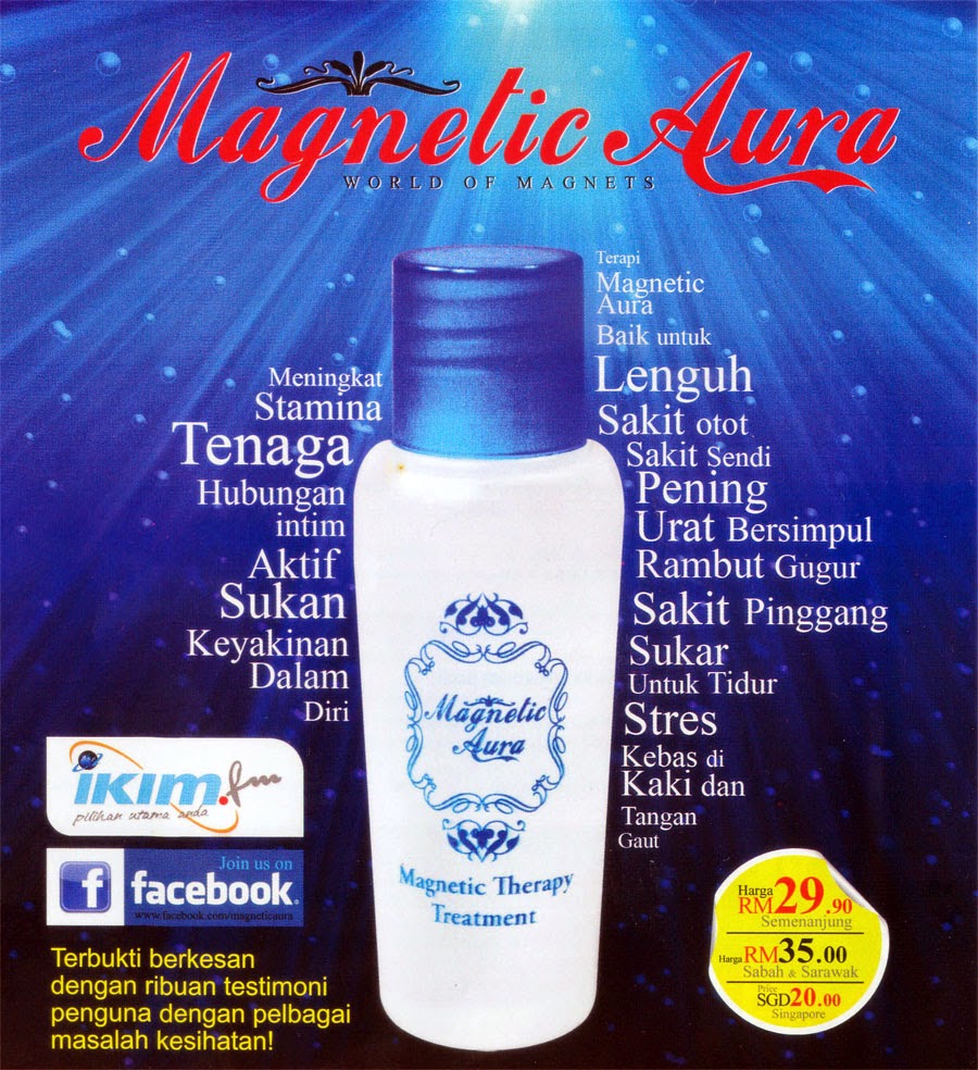 Healthy Aura Therapy: MINYAK MAGNETIC AURA