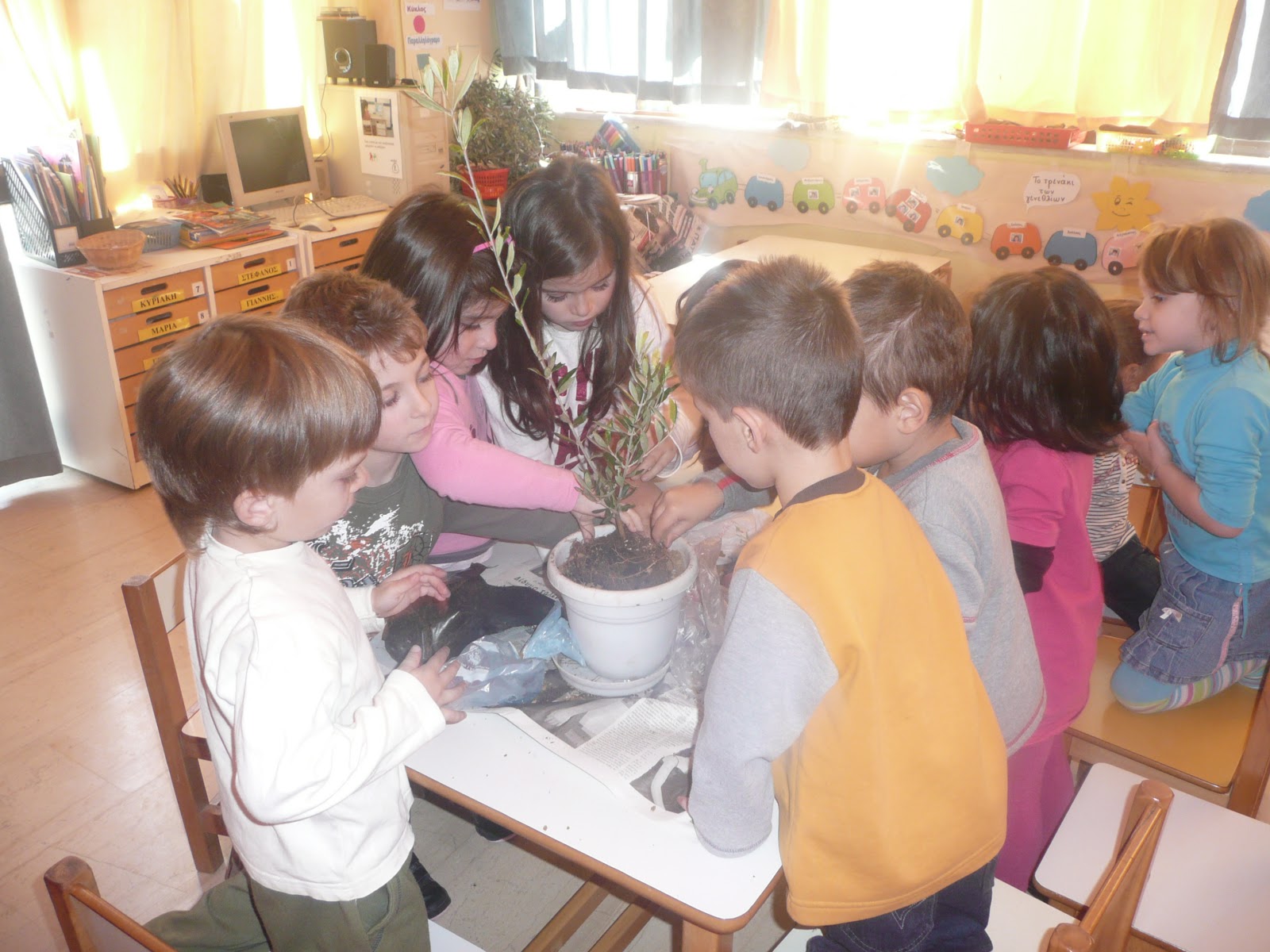 1ο Νηπιαγωγείο Αγ. Μαρίνας Τσαλικάκι: Βιωματικές δραστηριότητες
