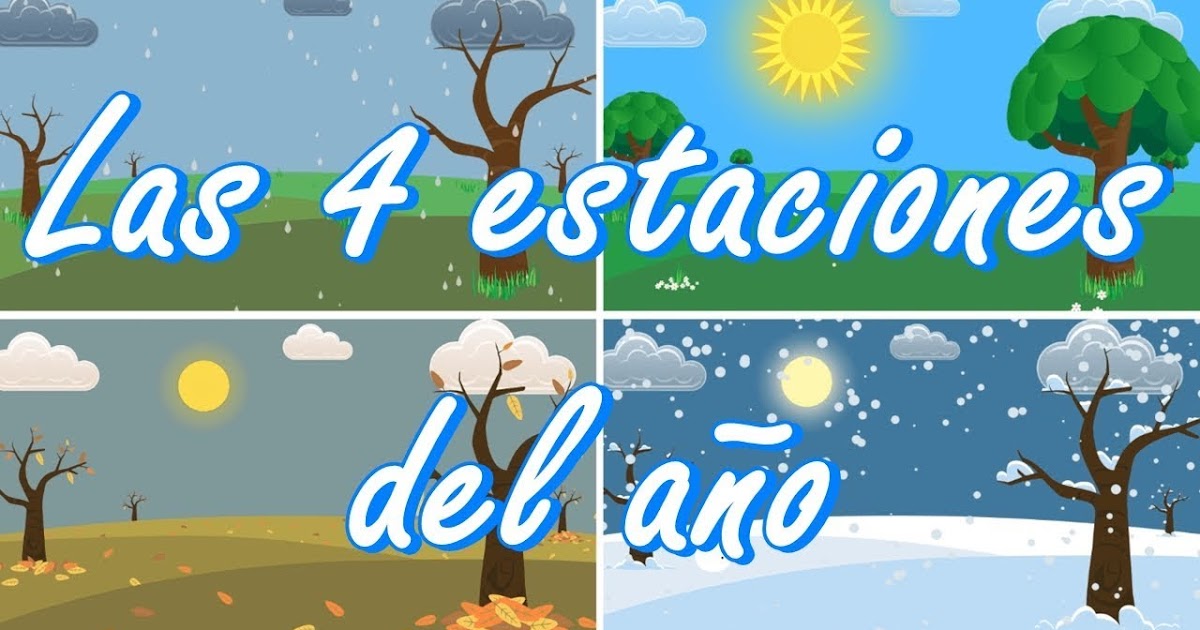Recursos educativos para Educación Infantil: Las cuatro estaciones