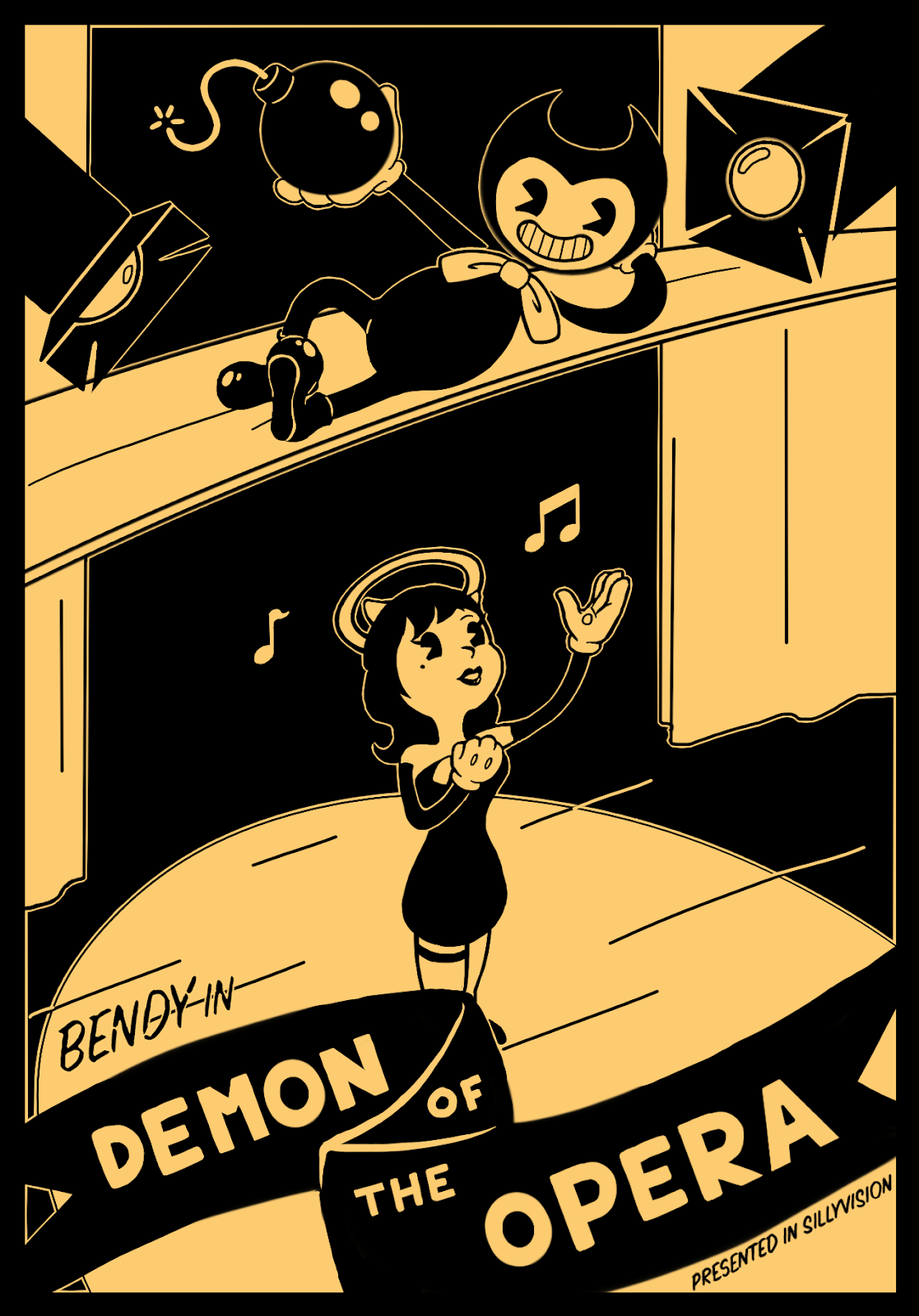 Simona Rybakova: Bendy and the Ink Machine contest
