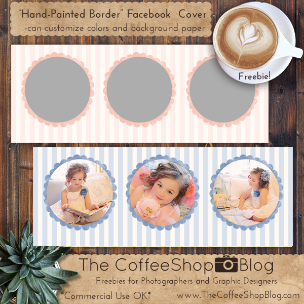 The CoffeeShop Blog: CoffeeShop "Hand-Painted Borders" Facebook Cover!