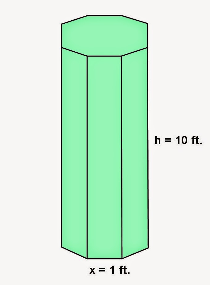 Math Principles: Polygon Prism Problems, 2