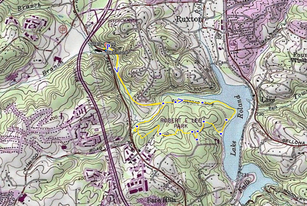 Harriman Hiker: Harriman State Park and Beyond: Lake Roland Park Bare Hills