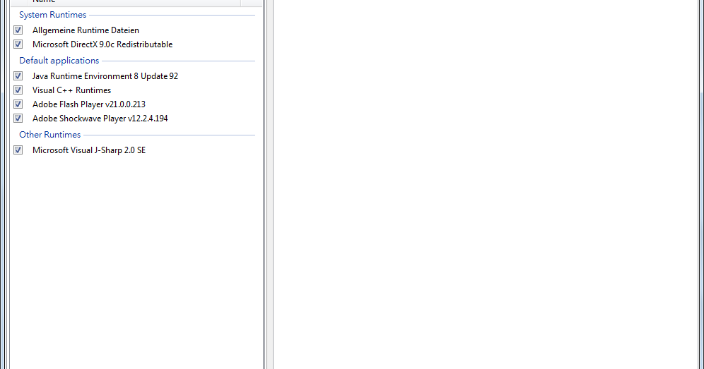 All in One Runtimes 2.5.0 中文版 - 全自動安裝系統必要元件Microsoft .Net Framework ...