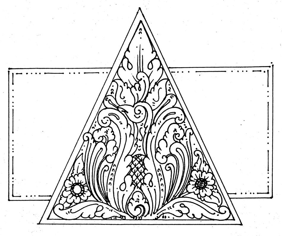 Serba Serbi Hindu - Bali: Motif Karang Daun Burung - Seni Hias Bali