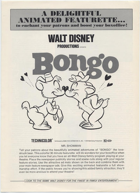 FILMOGRAFIA DISNEY: BONGO