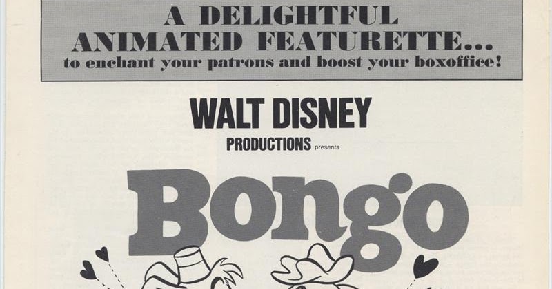 FILMOGRAFIA DISNEY: BONGO