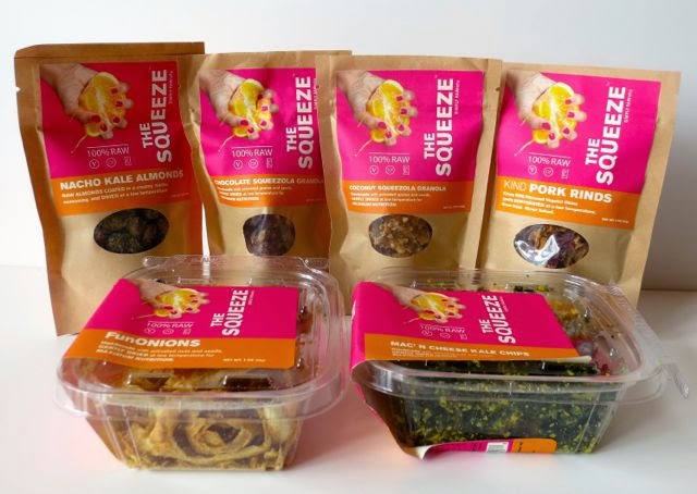 The Veracious Vegan: The Squeeze - Raw Snacks