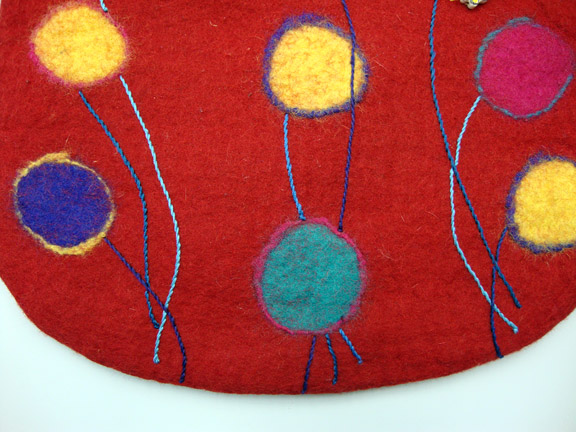 Beadlust: Happy Red Balloon Purse