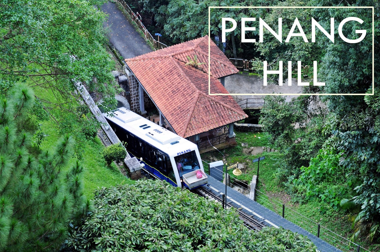 Keindahan suasana puncak Bukit Bendera (Penang Hill) di Pulau Pinang ...