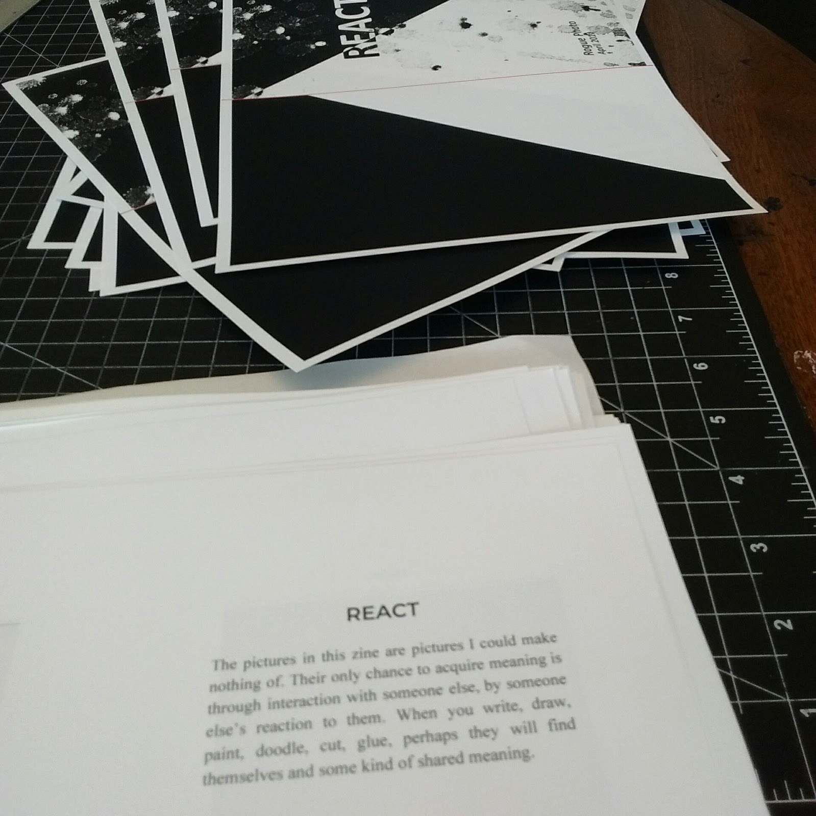 Photos and Stuff: So You Want to Make a Zine?