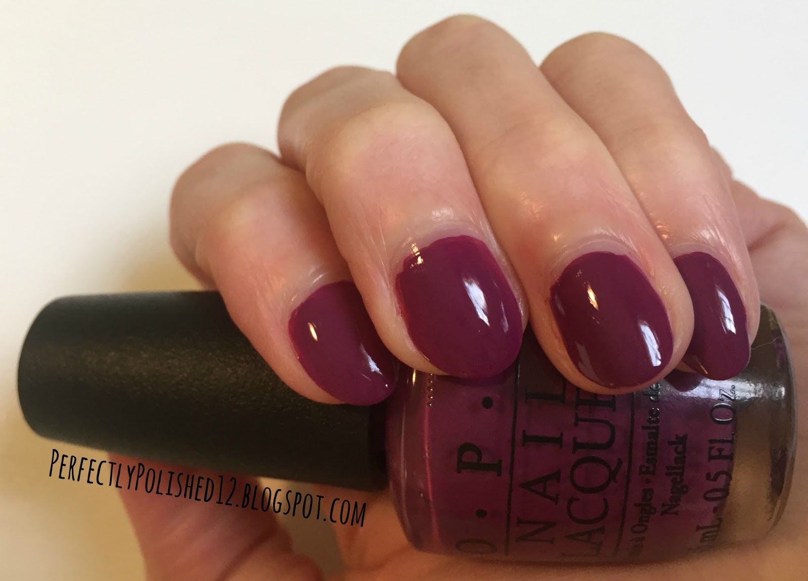 Perfectly Polished 12: OPI "Pamplona Purple"