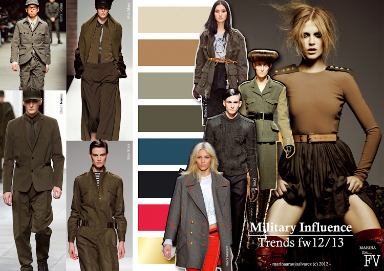 FASHION VIGNETTE: [ TREND REPORT ] MILITARY INFLUENCE by Marina Araujo ...