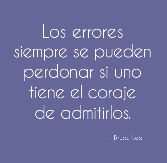 Frases con Imágenes Motivadoras y de Reflexión: LOS ERRORES SIEMPRE SE ...