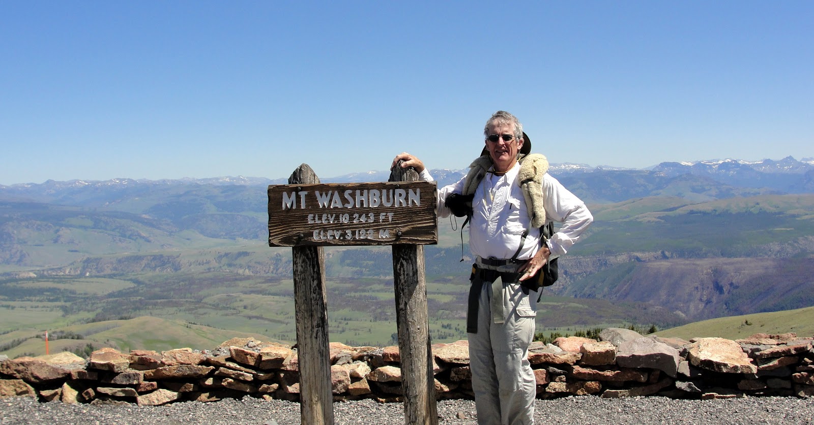 Janie and Steve, Utah Trails: Mount Washburn