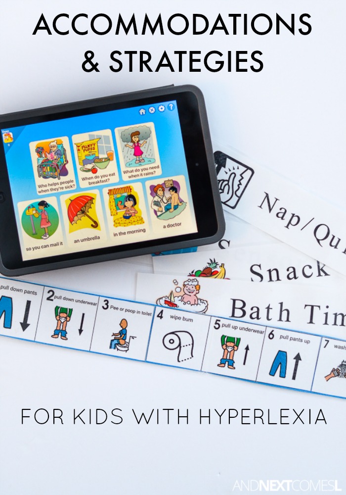 Everyday Accommodations & Strategies for Kids with Hyperlexia | And ...