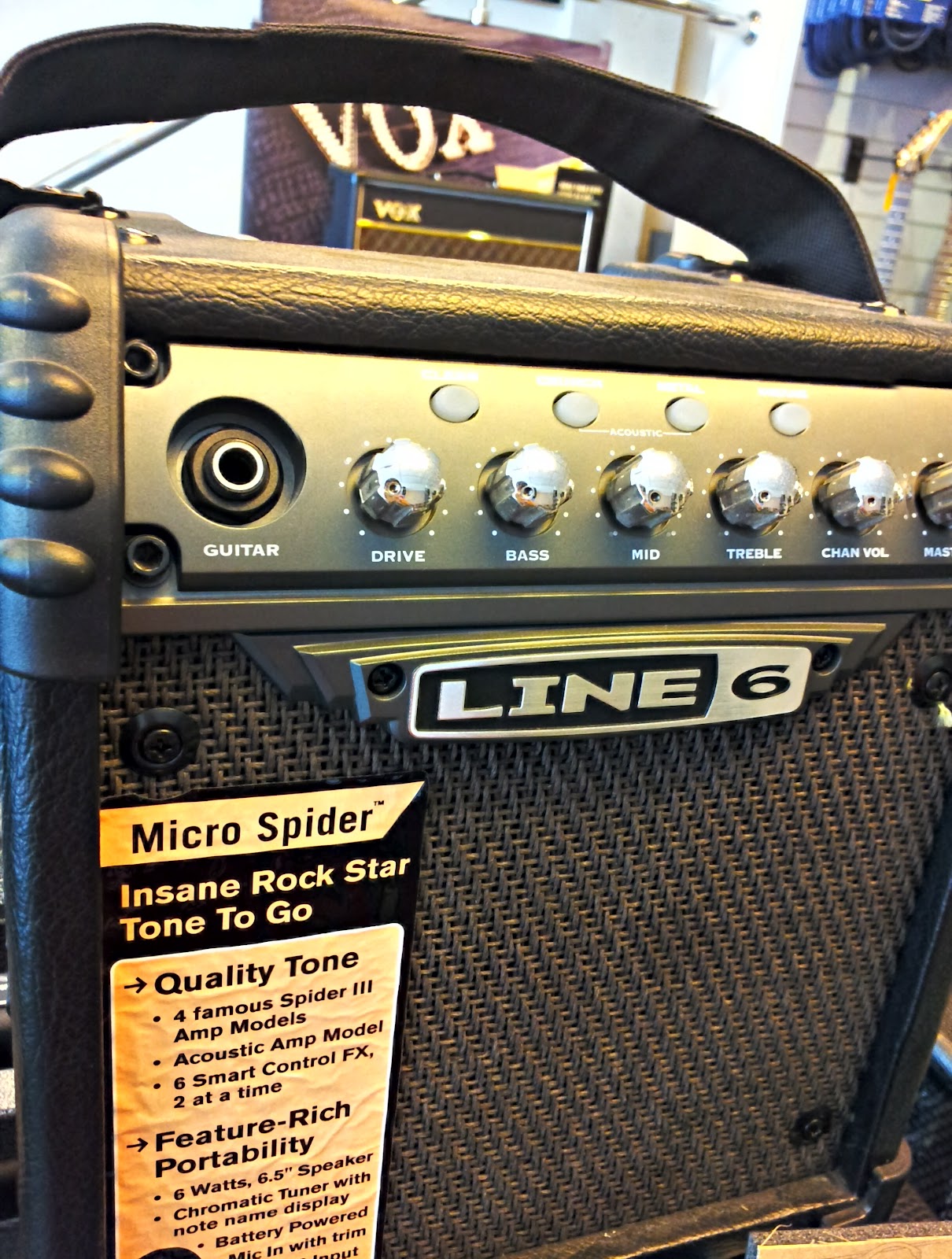 The Ark Academy: Amp (Line 6 Micro Spider)