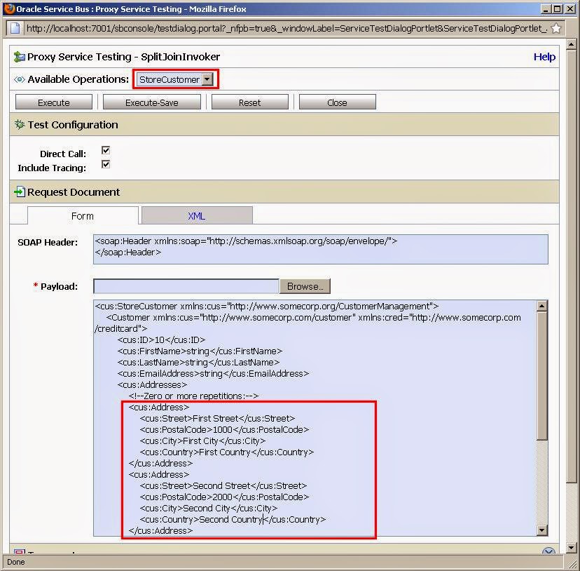 Using dynamic Split-Join to perform work in parallel in OSB