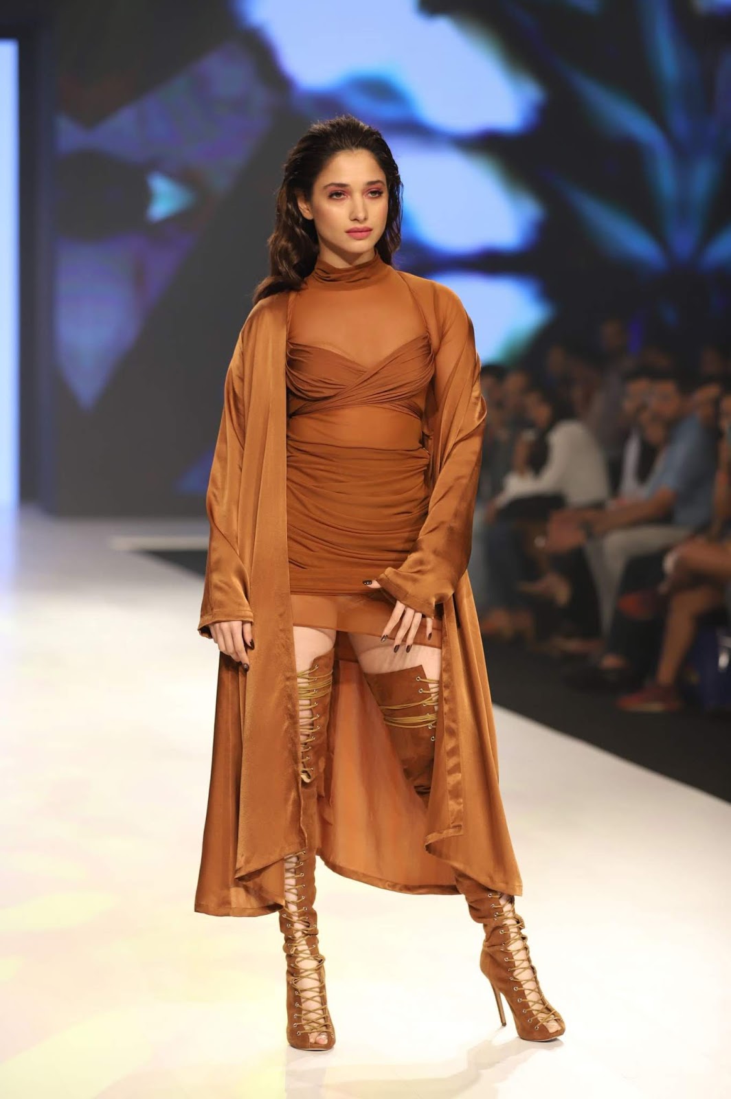 Actress Tamanna Bhatia Ramp Walk at Bombay Times Fashion Week 2020