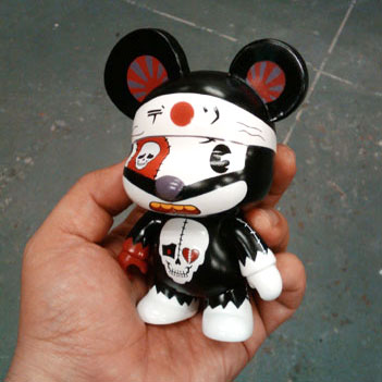 Three Versions of Deady Qee Bear from Voltaire x Toy2R