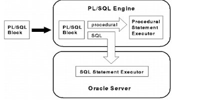 How does PL/SQL program executed internally in Oracle Database server